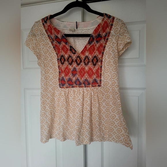 Akemi + Kin | Tops | Akemi Kin By Anthropologie Womens Boho Blouse ...